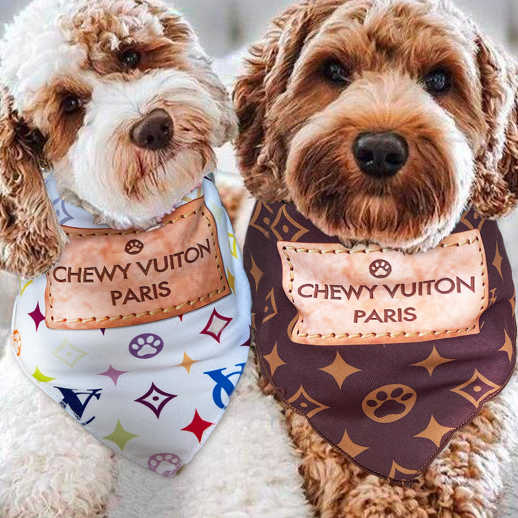 Millionaire Mutt, Designer Dog Bandanas for the Fashion-Forward Puppy
